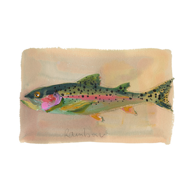 Rainbow Trout Print