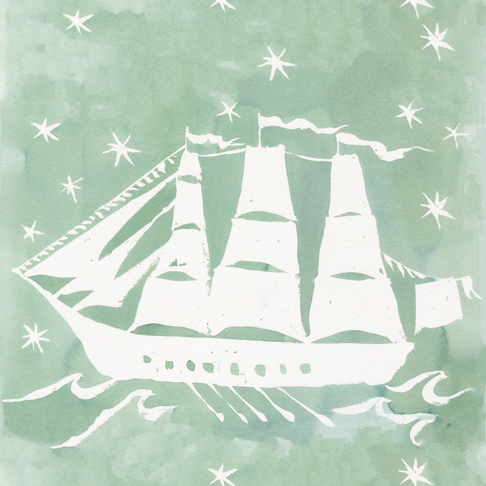 Starry Sails Block